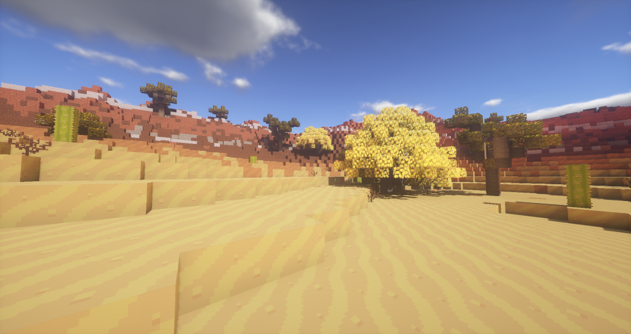 Joshua Tree Desert Minecraft Map