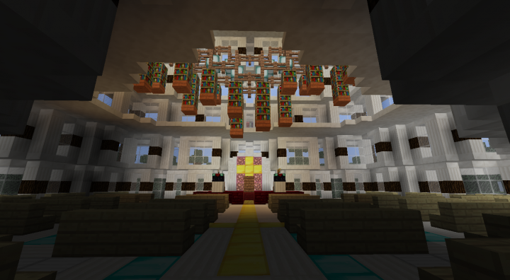 Huge Church Minecraft Map