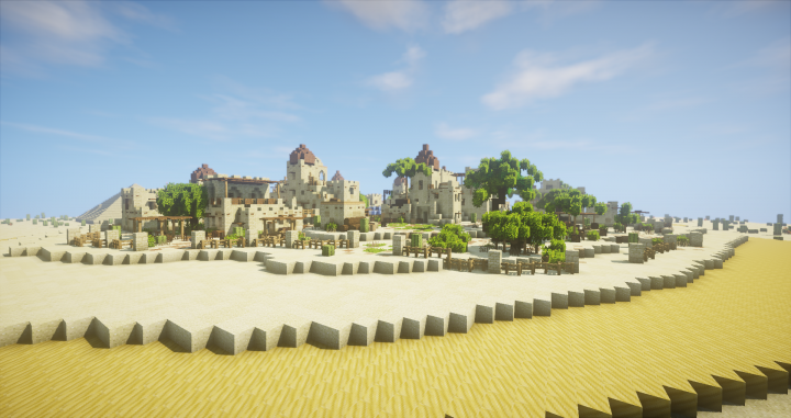 Arabian Village Minecraft Map