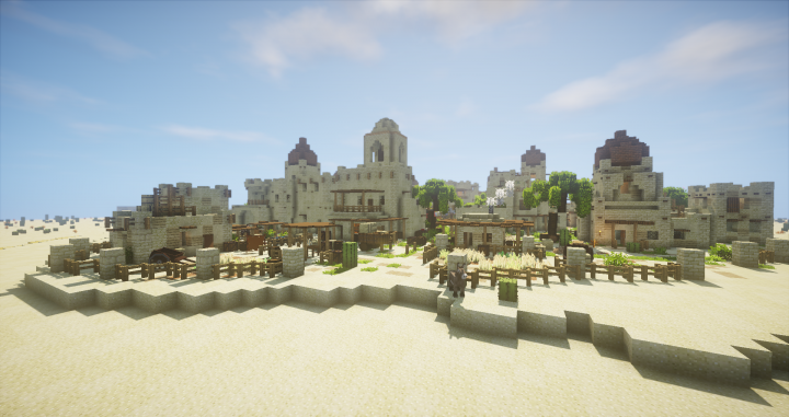 Arabian Village Minecraft Map