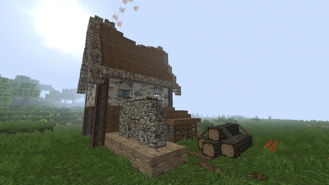Medival Sawmill Minecraft Map