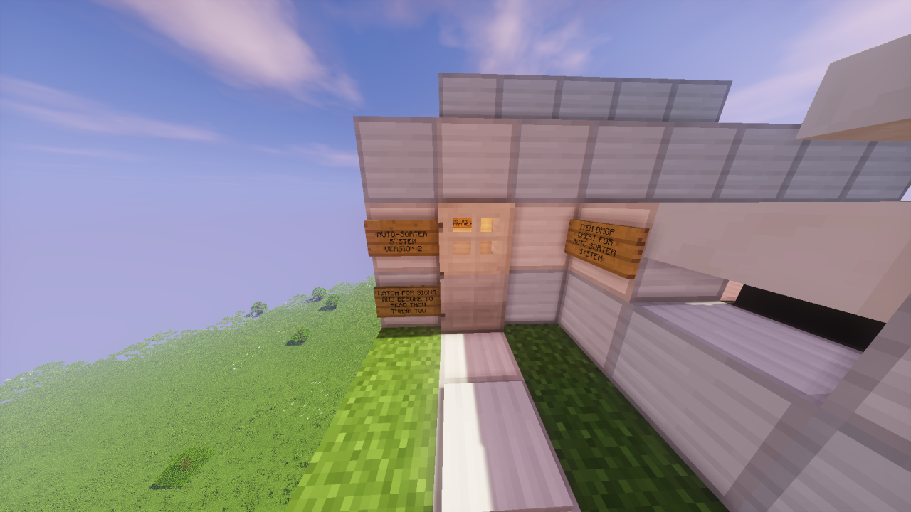 Auto-Sorter v2.0 Minecraft Map