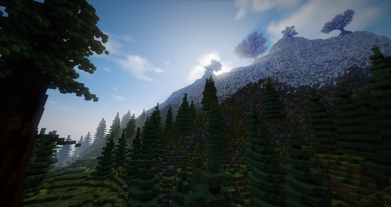 Map HungerGames ( Serrulata Mountains ) + DOWNLOAD MAP by T4B Minecraft Map