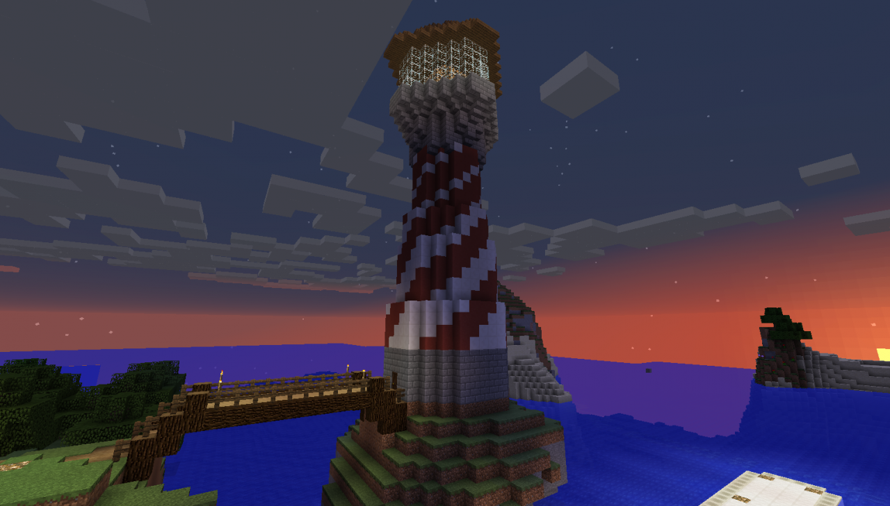 Starting survival world Minecraft Map