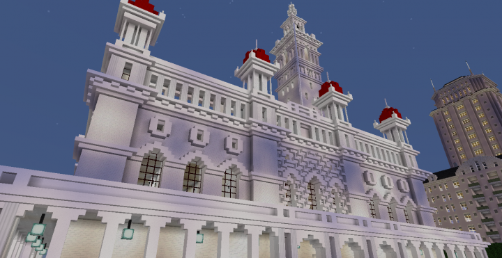 Madison Square Garden II - New York - 1890-1926 Minecraft Map