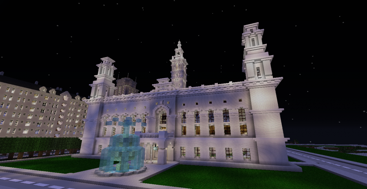 Madison Square Garden II - New York - 1890-1926 Minecraft Map