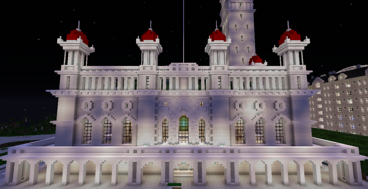 Madison Square Garden II - New York - 1890-1926 Minecraft Map