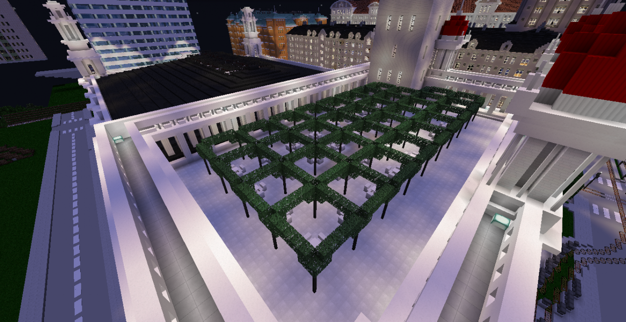Madison Square Garden II - New York - 1890-1926 Minecraft Map