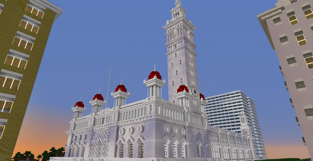 Madison Square Garden II - New York - 1890-1926 Minecraft Map