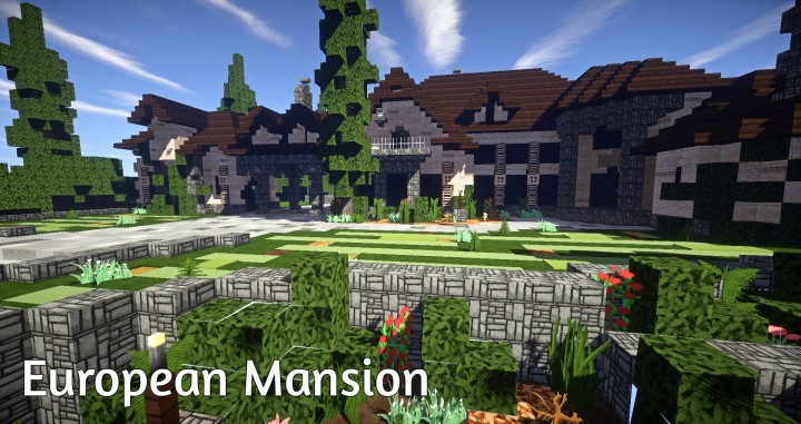 European Mansion Minecraft Map
