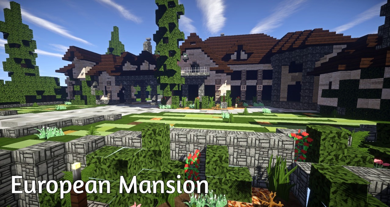 European Mansion Minecraft Map