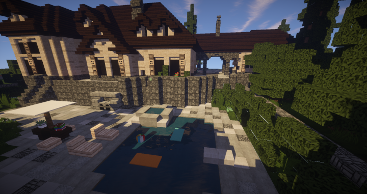 European Mansion Minecraft Map
