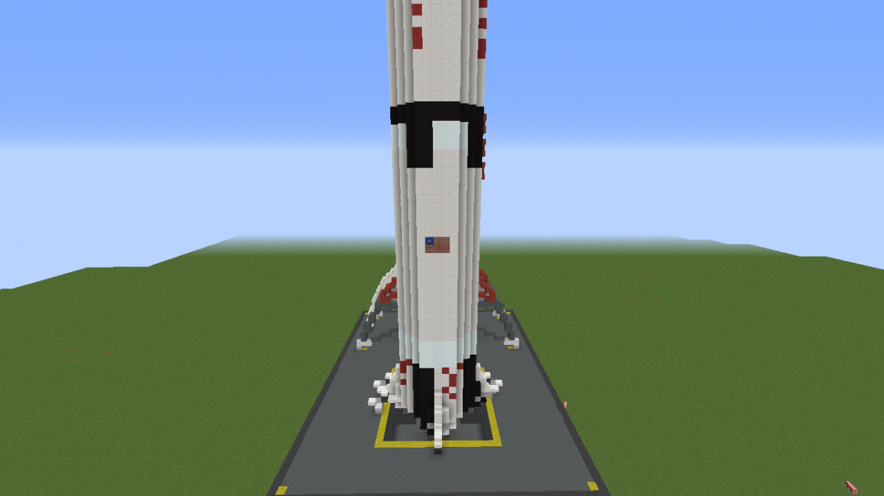 Apollo - Saturn V [1:1] [NASA] Minecraft Map