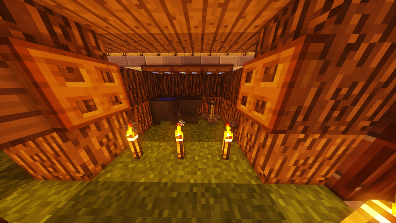 Semi Safe Base (early base design) Minecraft Map