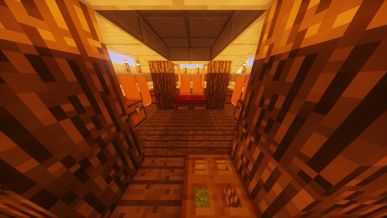 Semi Safe Base (early base design) Minecraft Map