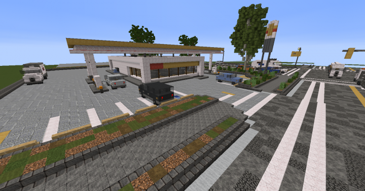 Gas Station Minecraft Map