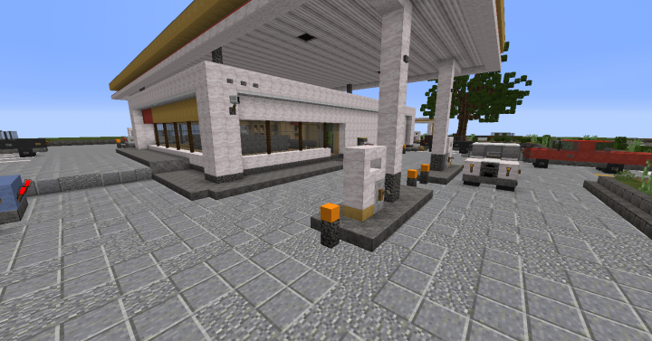 Gas Station Minecraft Project