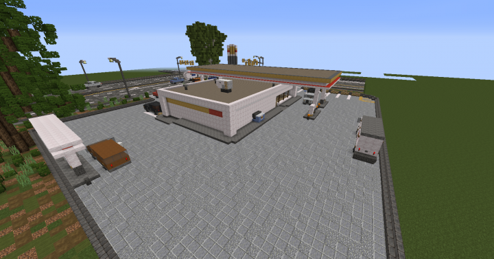 Gas Station Minecraft Map