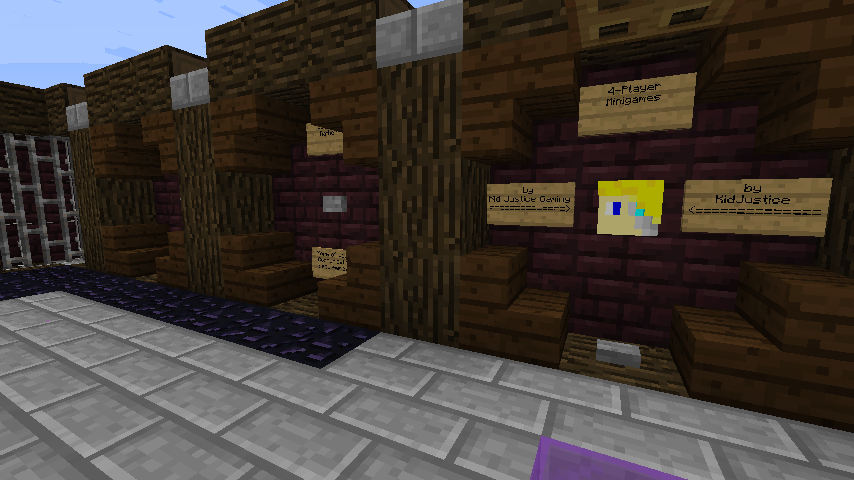 Portable Minigames Minecraft Map