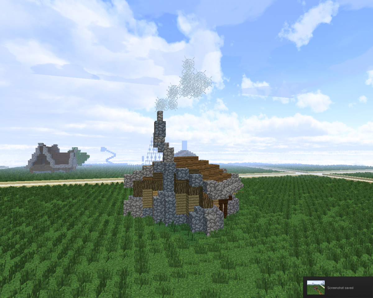 Diagonal (Medieval) House Minecraft Map