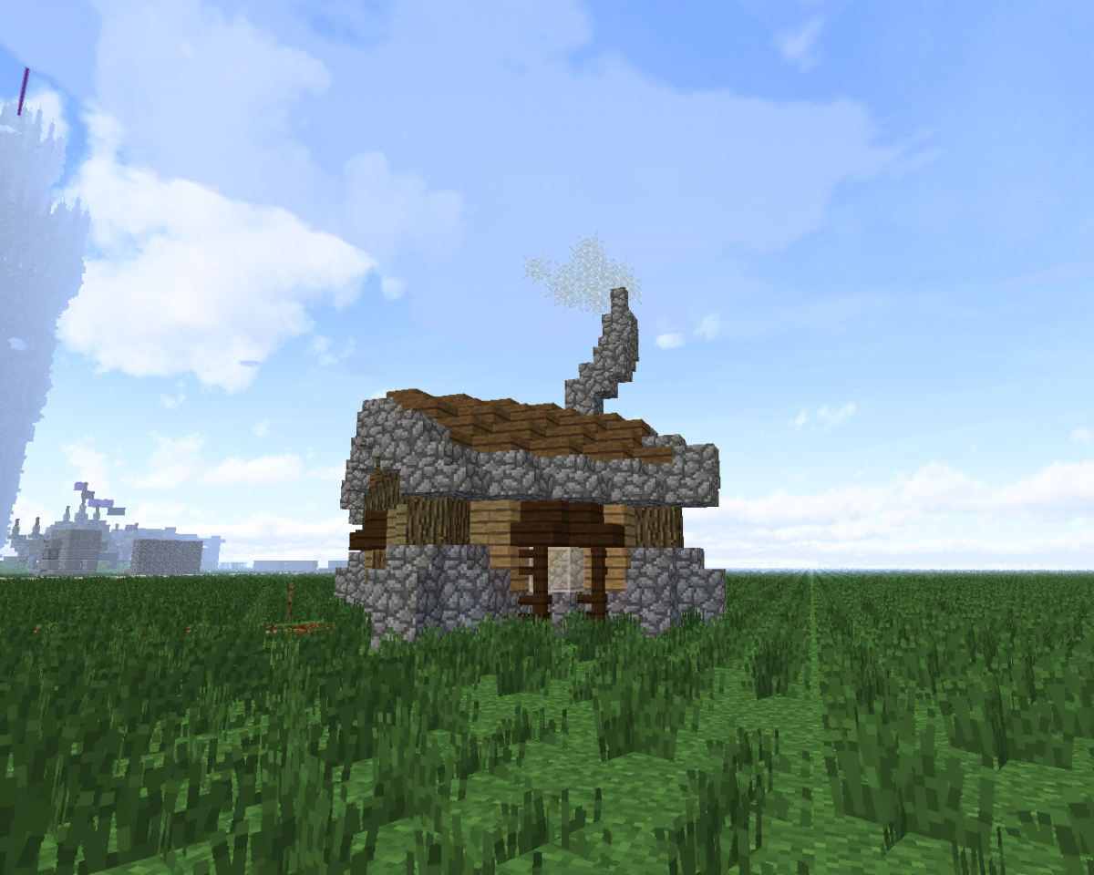 Diagonal (Medieval) House Minecraft Map