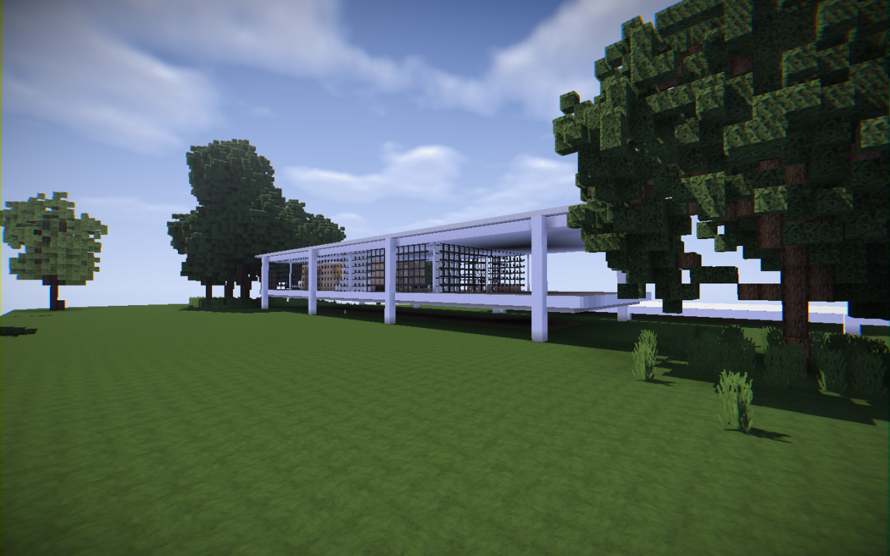 The Farnsworth House Minecraft Map