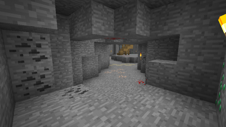 Underground Mine PvP Arena Minecraft Map