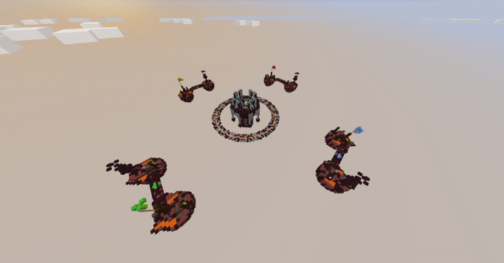 NetherWars eggwars map Minecraft Map