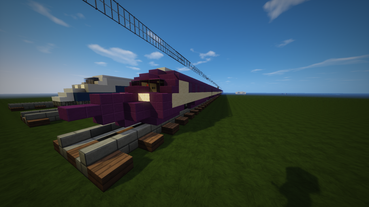 Ender Express High Speed Train Minecraft Map
