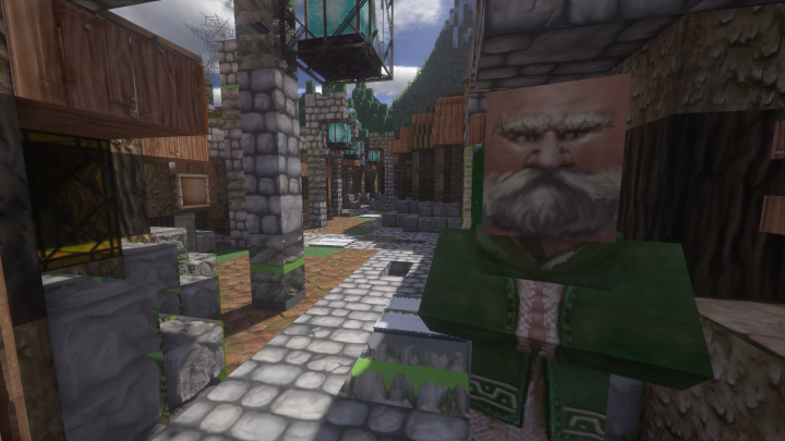 STEAMPUNK TOWN(FURNISHED)(UPDATED) Minecraft Map