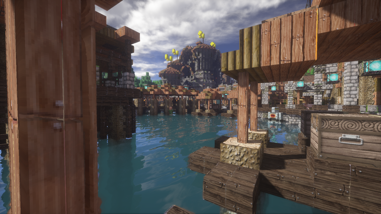 STEAMPUNK TOWN(FURNISHED)(UPDATED) Minecraft Map