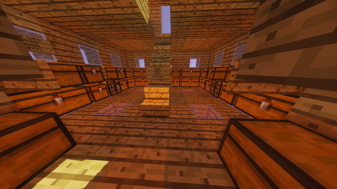 Banner Making Home Base Minecraft Map