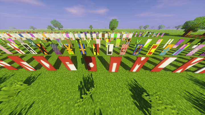 Banner Making Home Base Minecraft Map