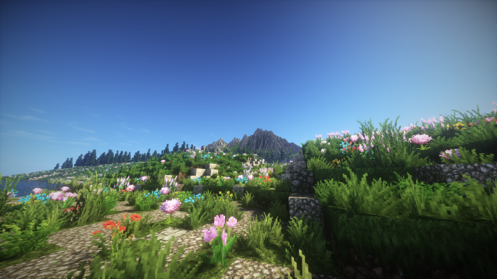 Mountain Valley Meadow - Ultra Realistic Terrain Minecraft Map Mountain Valley Meadow - Ultra Realistic Terrain Minecraft Map