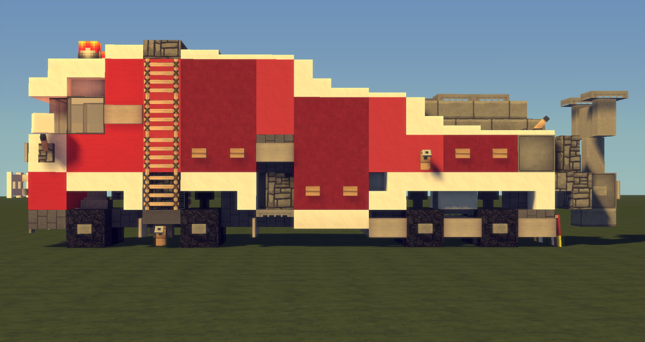 Heavy Duty Swedish TowTruck Minecraft Map