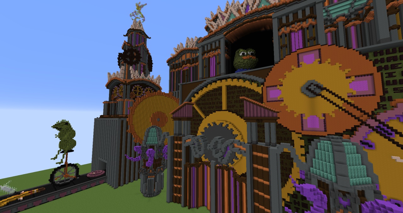 Lightening Sapiential Dank Factory Minecraft Map