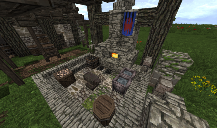 Medieval Blacksmith [Conquest Reforged] Minecraft Map