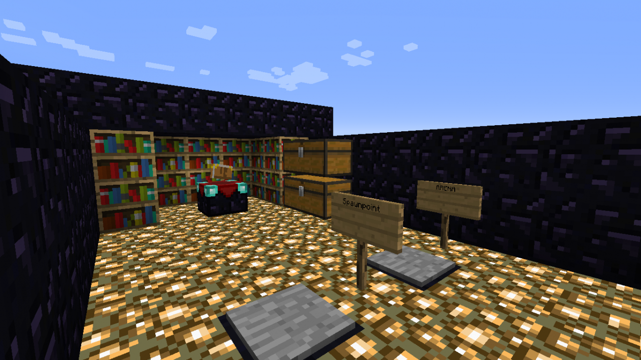 Lucky Block Race map- The command block series Minecraft Map