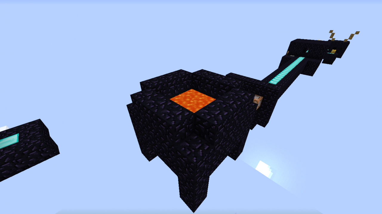 Lucky Block Race map- The command block series Minecraft Map