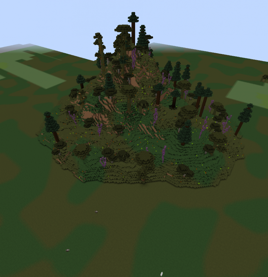Forest Mountain Minecraft Map