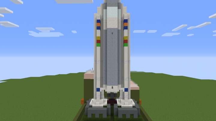Ariane 5 [1:1] [ESA] Minecraft Map