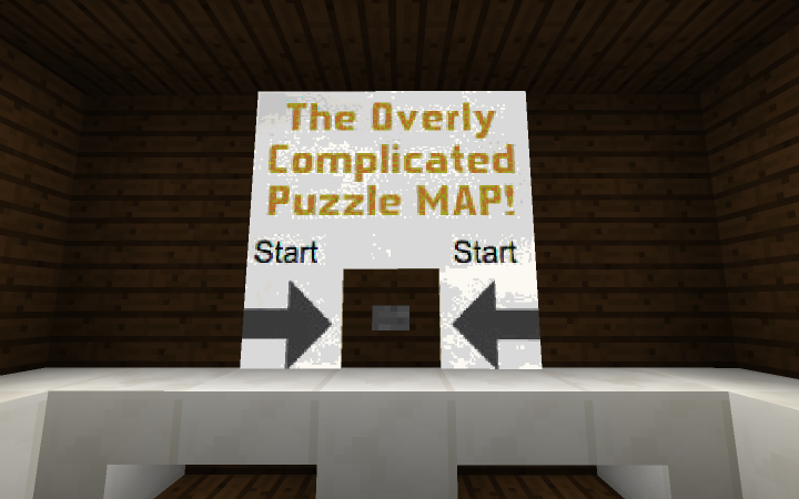 The Overly Complicated Puzzle Map [1.11.2] Minecraft Map