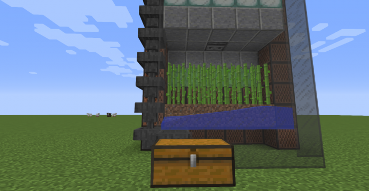 mega sugar cane farm AUTO Minecraft Map