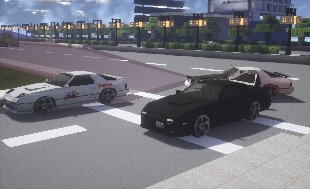 [MC Heli MOD] arukarisui's 90's Car Pack ver.1.0 (1.7.10) Minecraft Mod