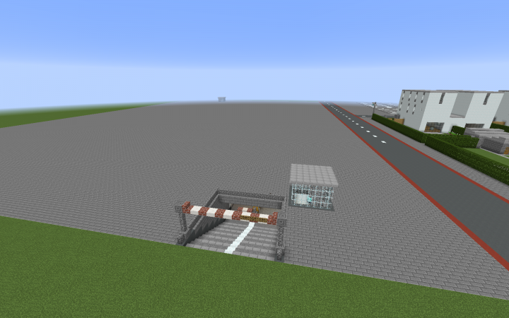 Underground European Parking Lot Minecraft Map