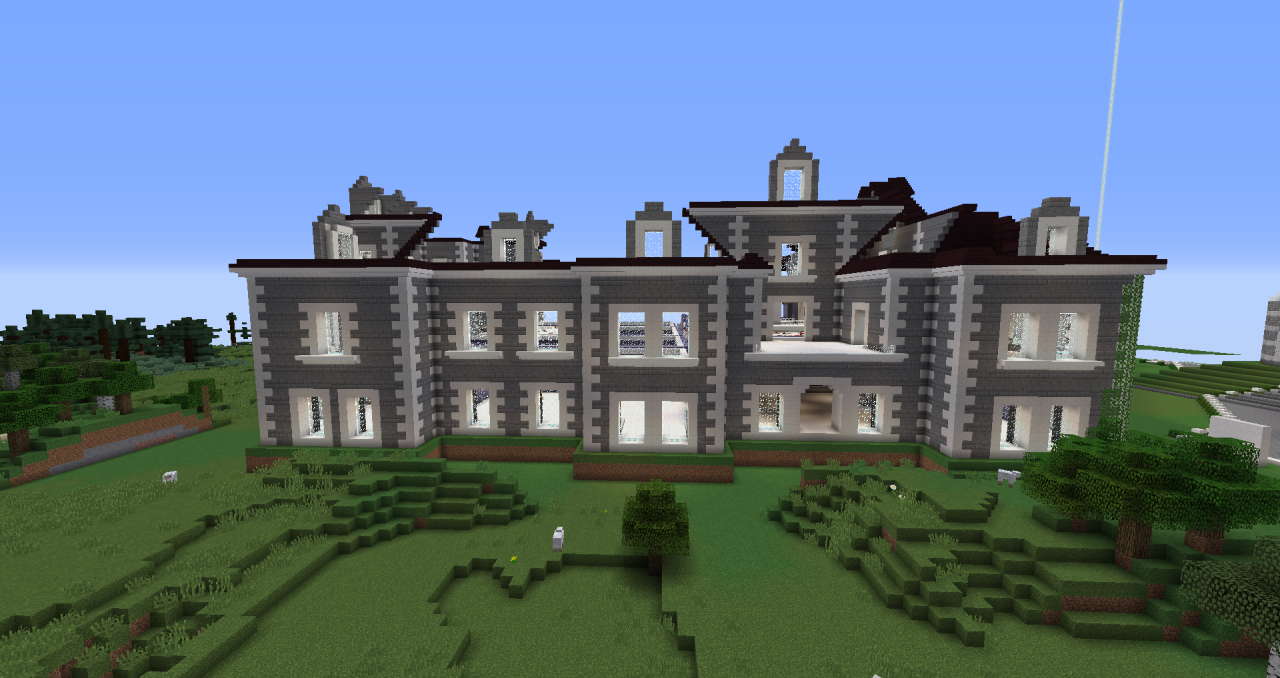 UNDER CONSTRUCTION MANSION Minecraft Map