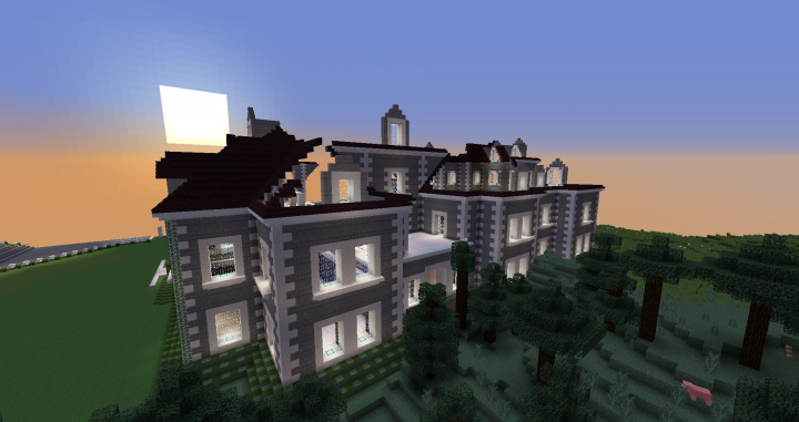 UNDER CONSTRUCTION MANSION Minecraft Map