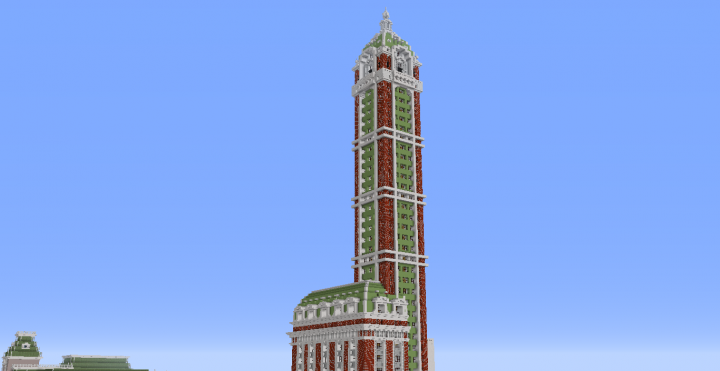 Singer Building - New York - 1908-1968 Minecraft Map