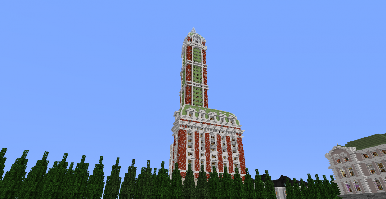 Singer Building - New York - 1908-1968 Minecraft Map