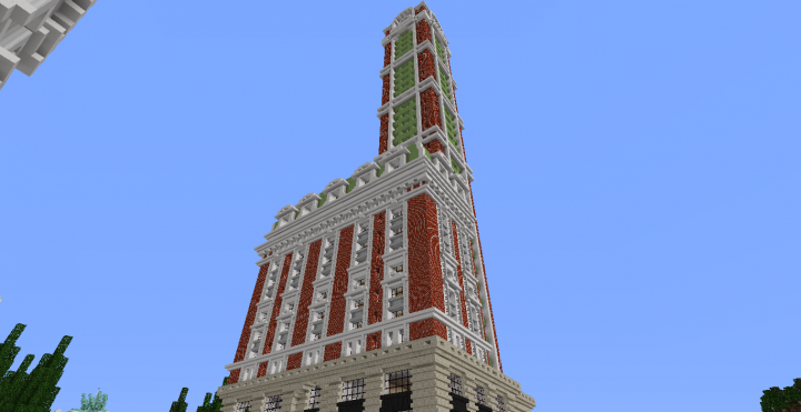 Singer Building - New York - 1908-1968 Minecraft Map